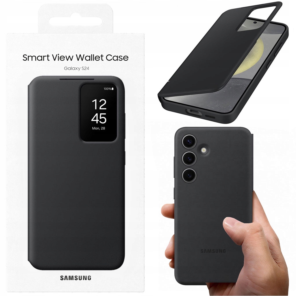 Etui z klapką Samsung do Samsung Galaxy S24 czarny - Sklep, Opinie ...