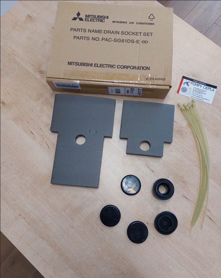PAC-SG61DS-E Króciec odpływu skroplin Mitsubishi (PAC-SG61DS-E) • Cena ...