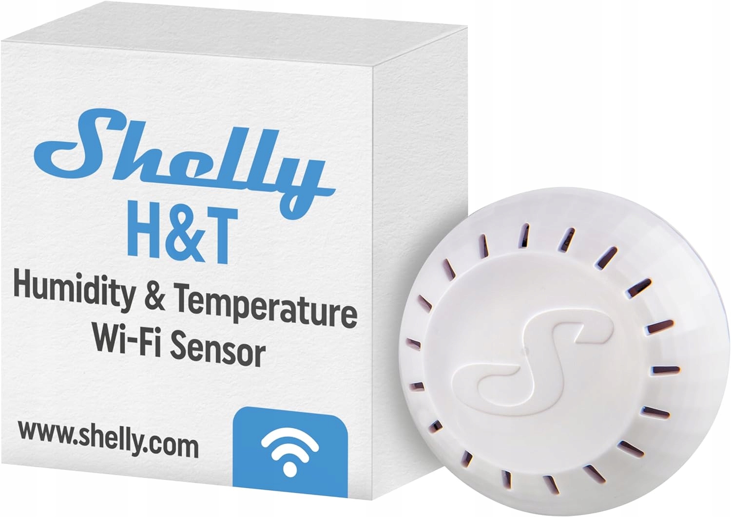 Shelly H&T Biały 2-PAK Inteligentny czujnik wilgotności i temperatury ... Shelly H&T Biały 2-PAK Inteligentny czujnik wilgotności i temperatury ...