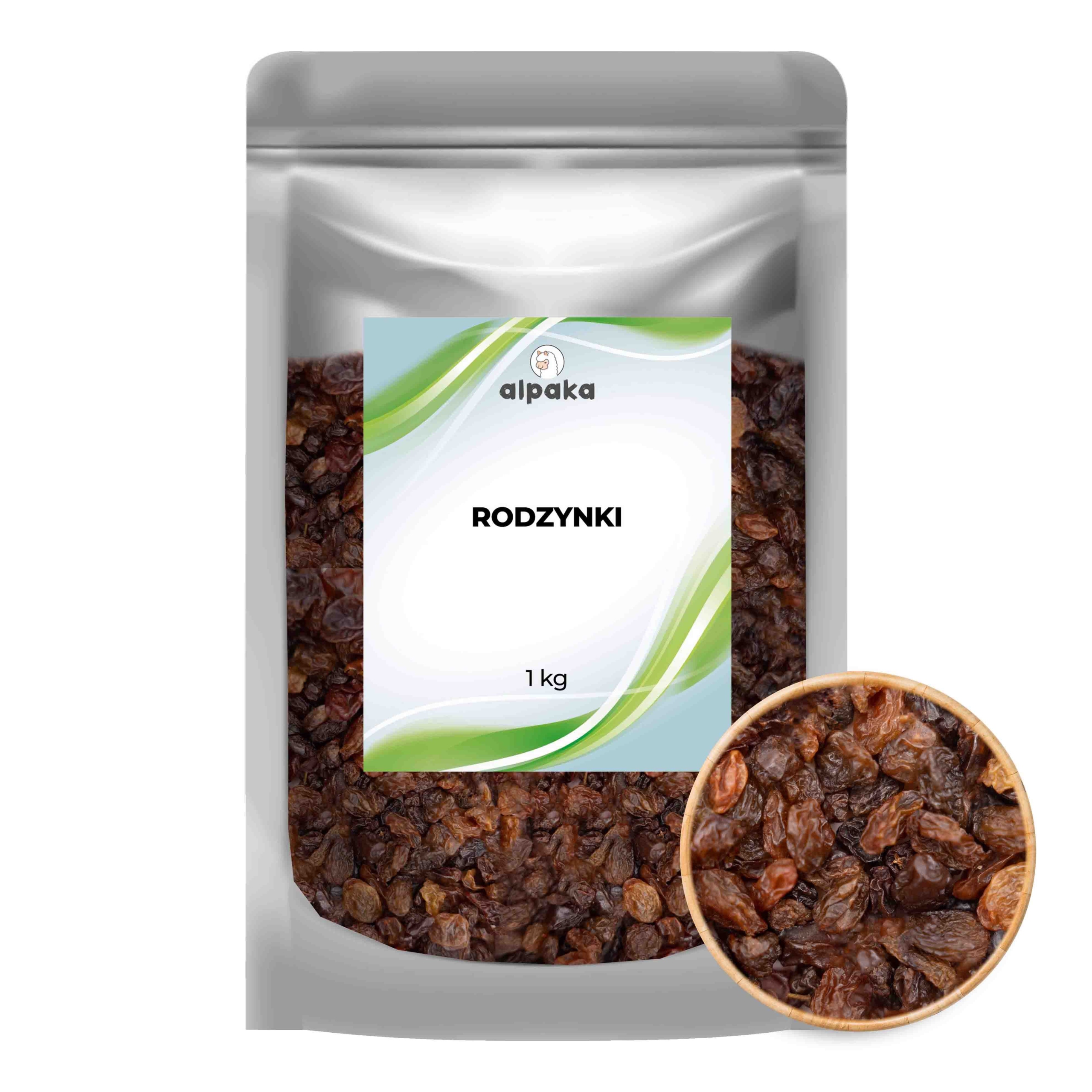 Rodzynki 1kg ALPAKA (5902273877608) • Cena, Opinie • Suszone owoce 14877386821 • Allegro