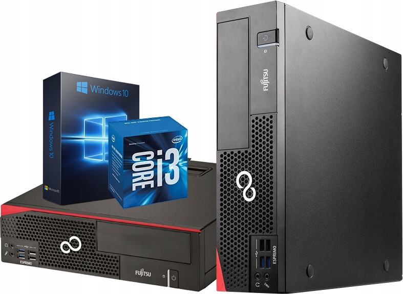 Fujitsu I3 16GB DDR4 NOWY 256GB SSD Win 10 - Sklep, Opinie, Cena w ...