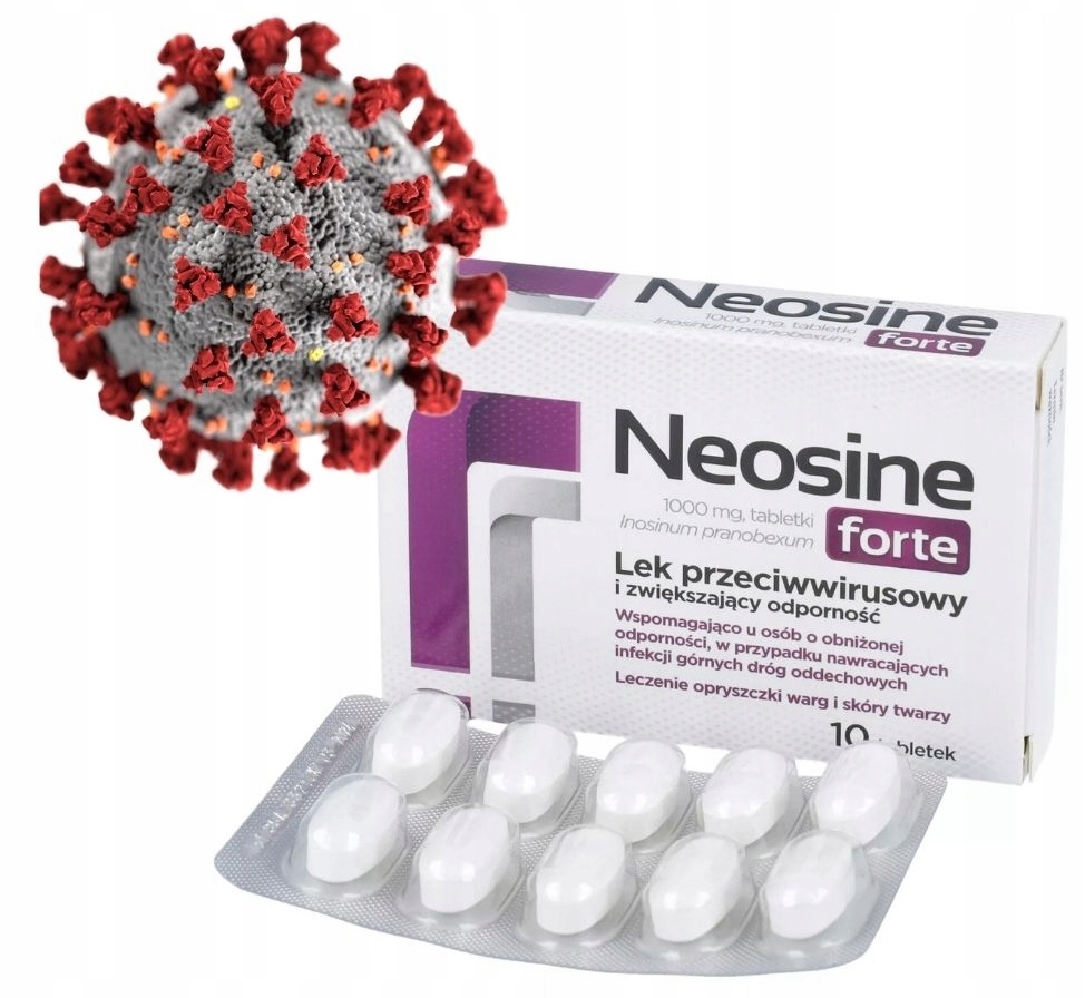 NEOSINE FORTE lek przeciwwirusowy Odporność 30tab. (5909991194741 ...