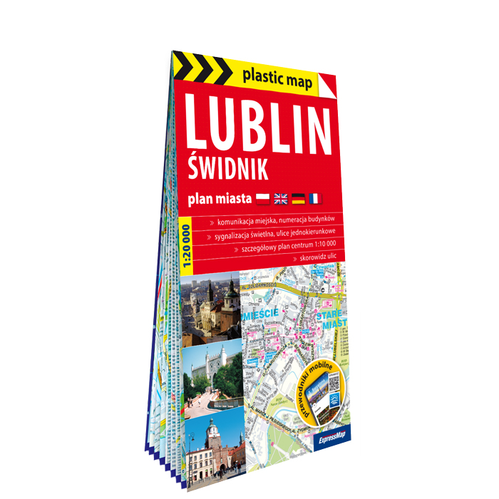 Lublin Mapa Plan Miasta - Niska cena na Allegro