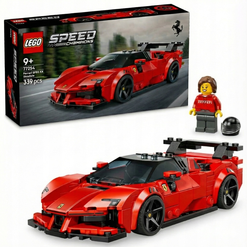 LEGO Speed Champions Ferrari SF90 XX Stradale 77254+ DARMOWY KATALOG 3D ...