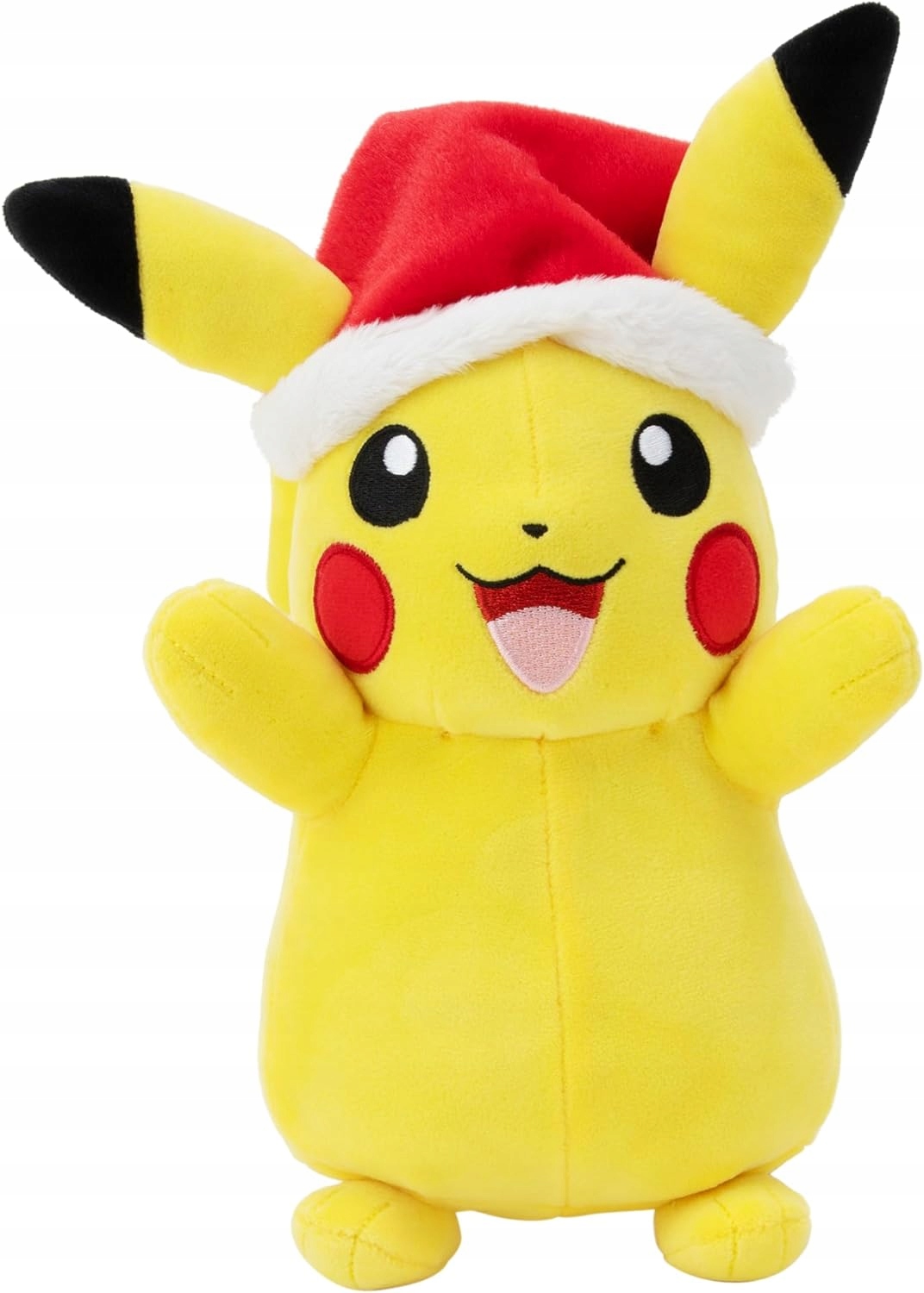 Pokémon 20 cm maskotka pluszak Pikachu z czapką bożonarodzeniową ...