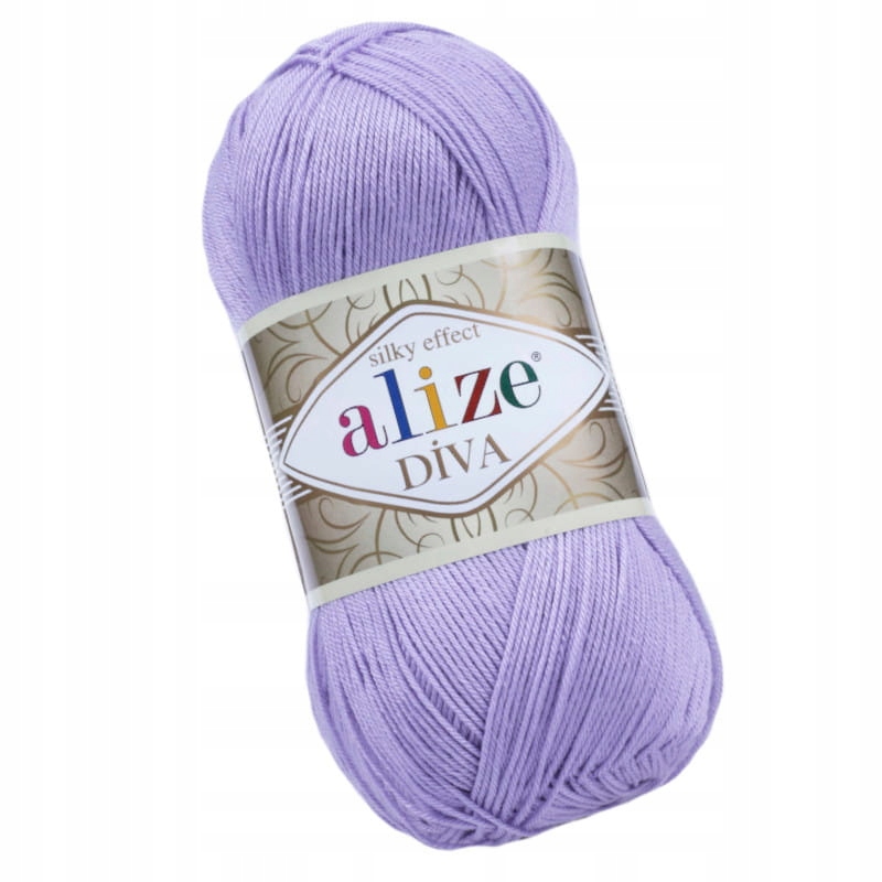 Alize Diva 158 Levendula (100gr/350mt) za 1065.00HUF-ért - Allegro