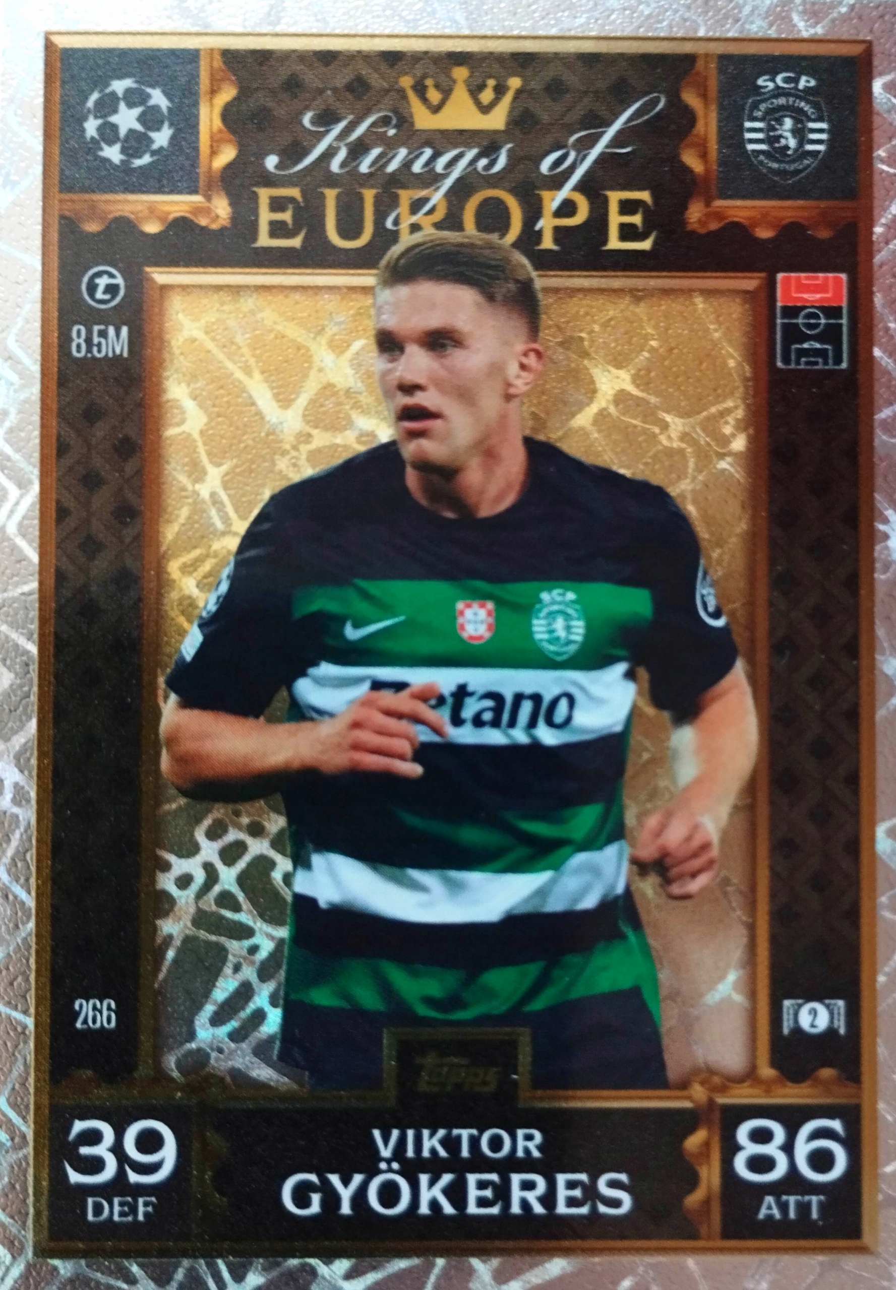 MATCH ATTAX EXTRA 2024/25 2025 KINGS OF EUROPE 266 VIKTOR GYOKERES SPORTING - 17340924674 - Allegro
