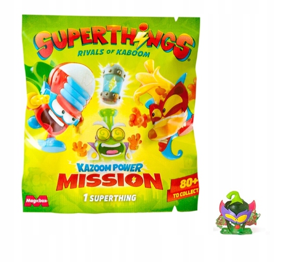 MagicBox - SuperThings Kazoom Power Mission - 1 sztuka saszetki z ...