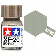 Farba emaliowa XF20 Tamiya Medium Grey 80320 10 ml (45135514) • Cena ...