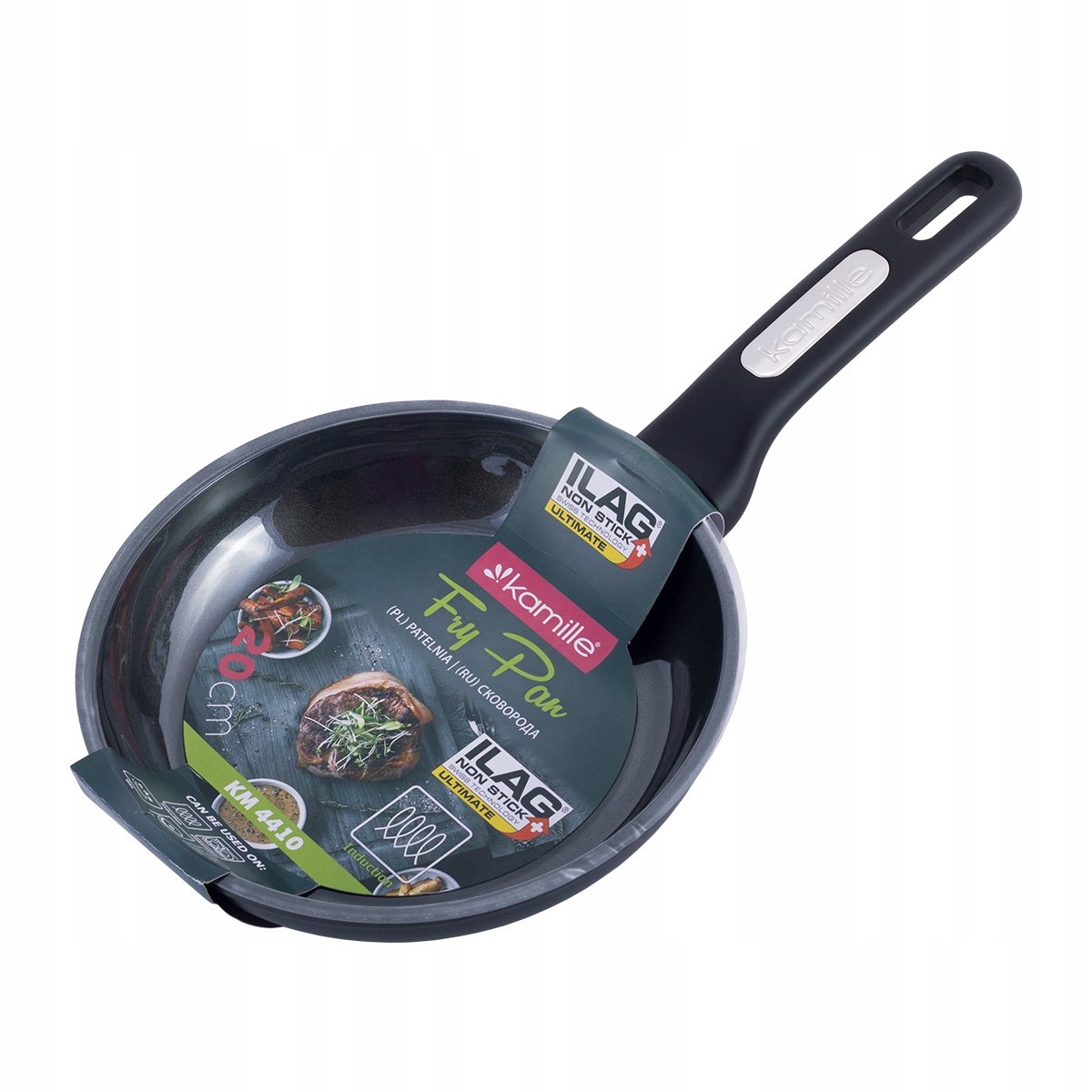 Patelnia tradycyjna Kamille 20 cm non-stick (nieprzywierająca) (5902539656602) • Cena, Opinie ...
