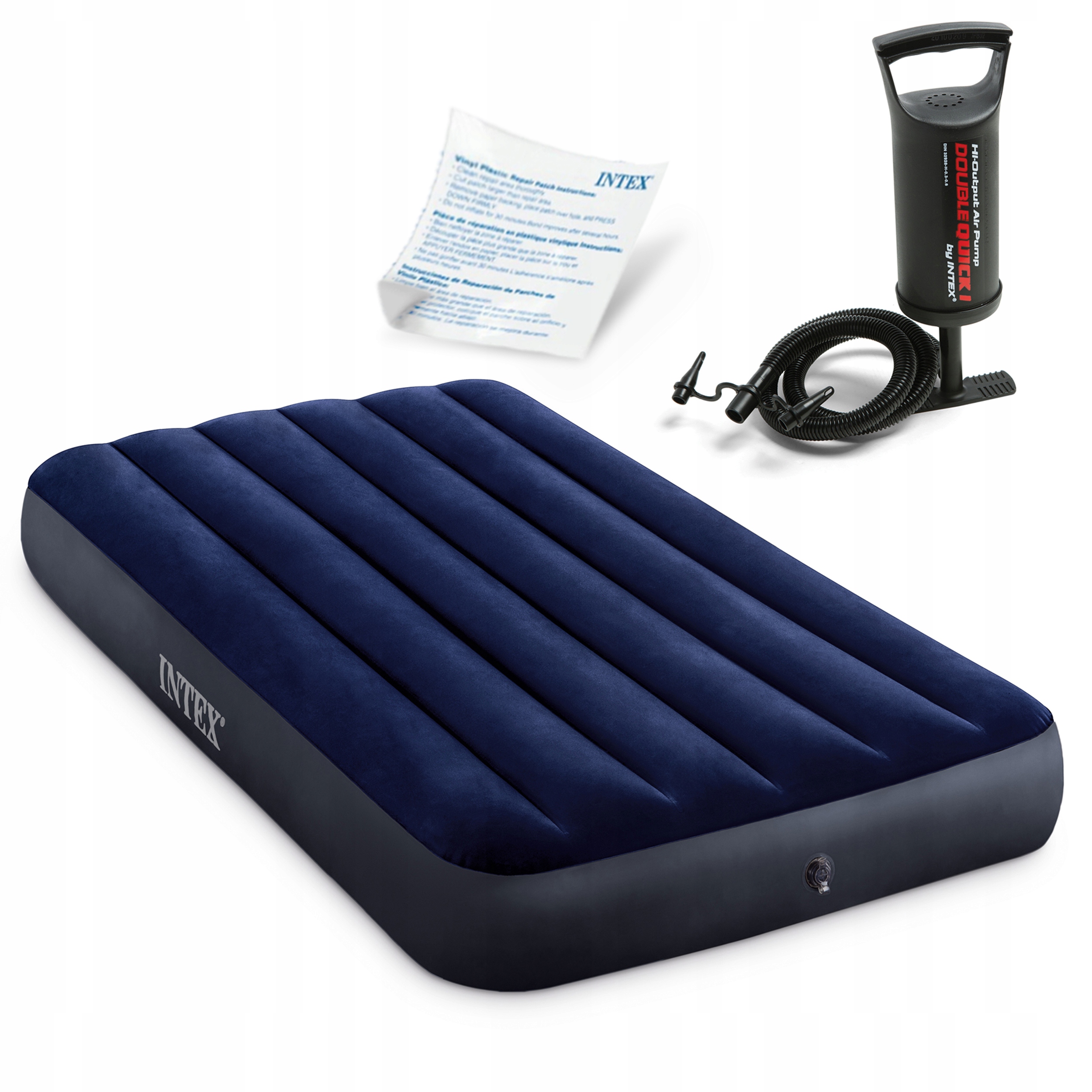 Jednolôžkový matrac Intex 191 x 99 x 25 cm modrý - Allegro