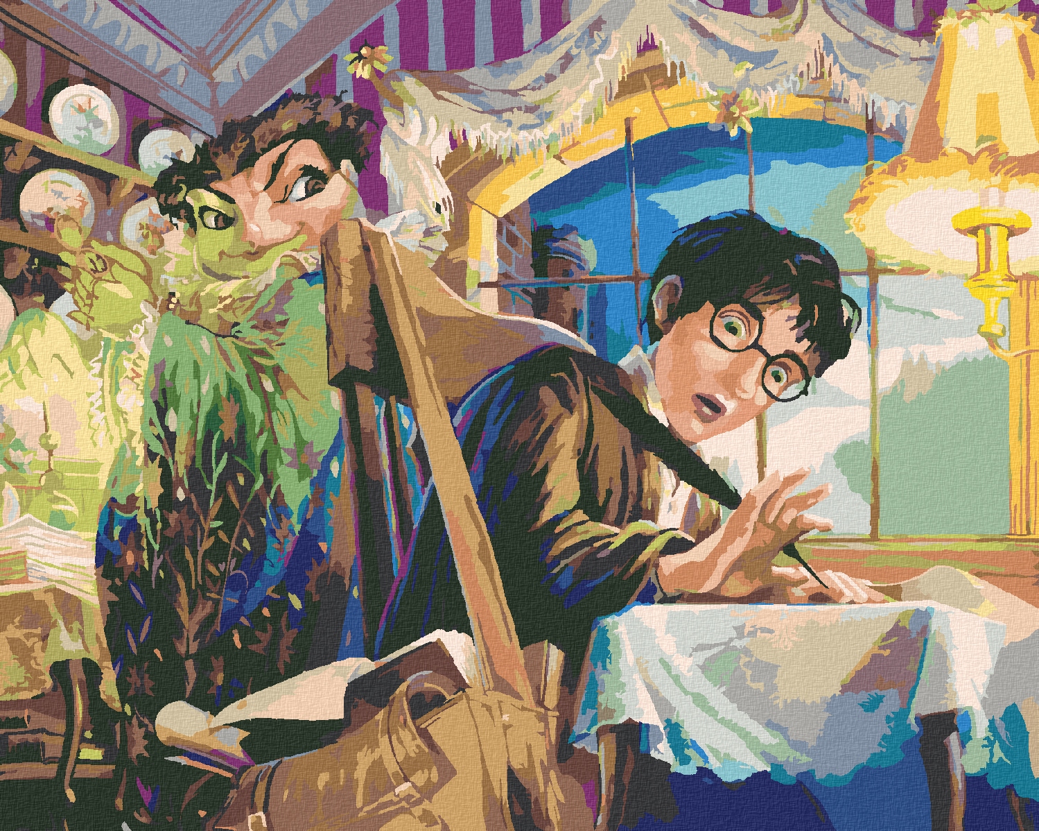 ZUTY Malowanie po numerach Harry Potter na ramie 12664908842 - Allegro.pl ZUTY Malowanie po numerach Harry Potter na ramie 12664908842 - Allegro.pl