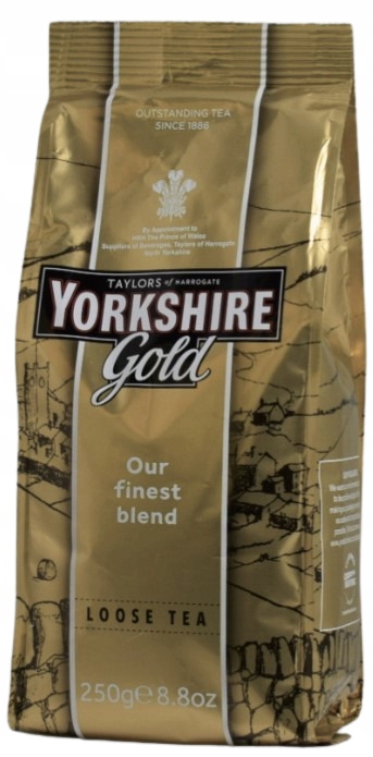 YORKSHIRE TEA GOLD HERBATA SYPANA 250g (615357111356) • Cena, Opinie ...