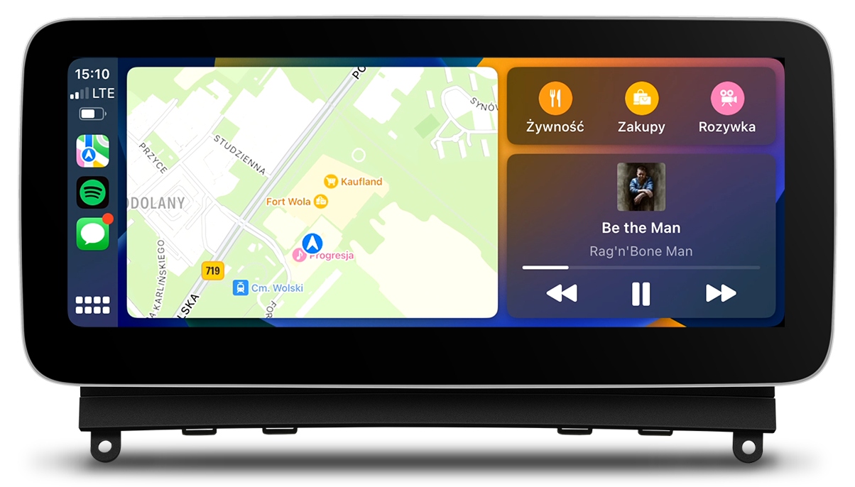 MERCEDES W204 PRZEDLIFT RADIO NAWIGACJA ANDROID CARPLAY - Sklep, Opinie ...