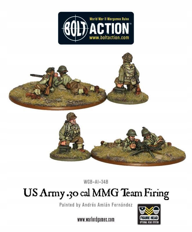 BOLT ACTION US Army 30 Cal MMG team firing - Stan: Nowy 49.82PLN ...
