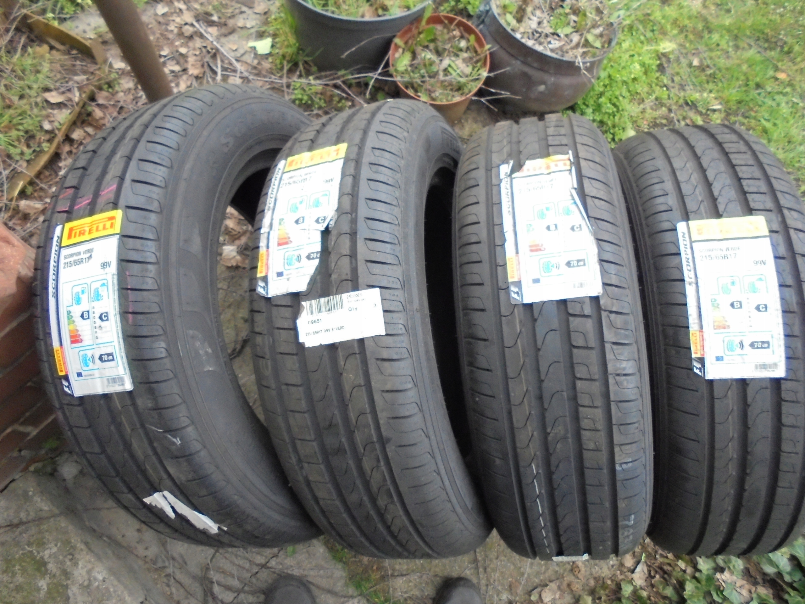 215/65R17 Pirelli Scorpion Verde 8019227252002 za 260.00PLN z Czempiń ...