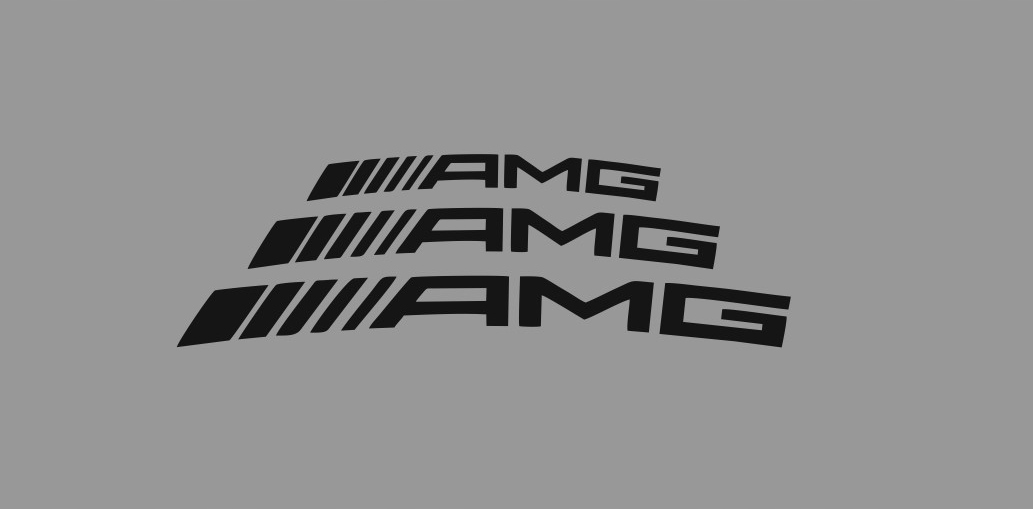 Naklejka na Zacisk Mercedes Amg - Niska cena na Allegro