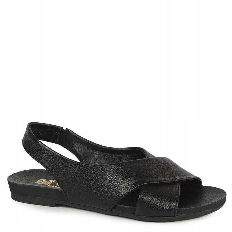 Lemar sandały damskie 40407 V.Czarny płaski obcas rozmiar 38 • Cena ...