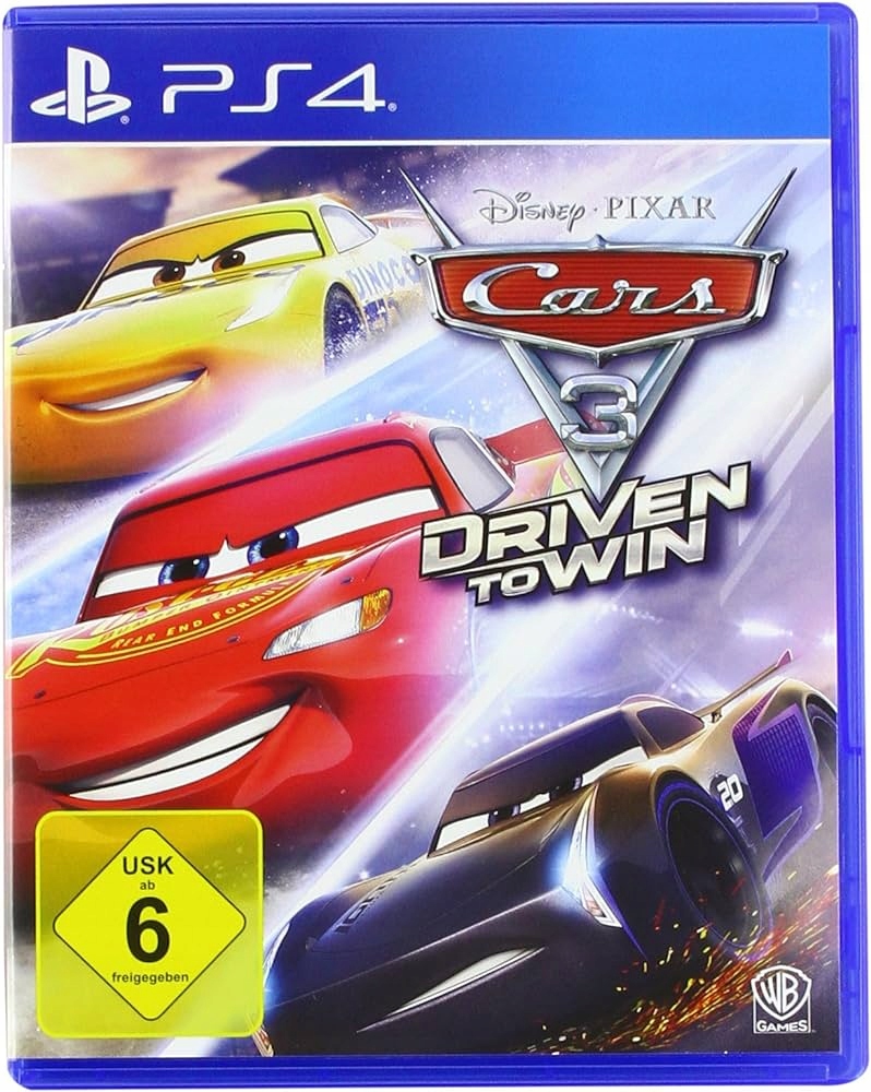 PIXAR CARS 3 DRIVEN TO WIN PL PLAYSTATION 4 PS4 AUTA 3 WYSOKIE OBROTY ...