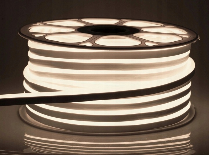 Taśma LED NEON flex IP68 230V 8x16 8W neutralny 1m (5904261923540 ...