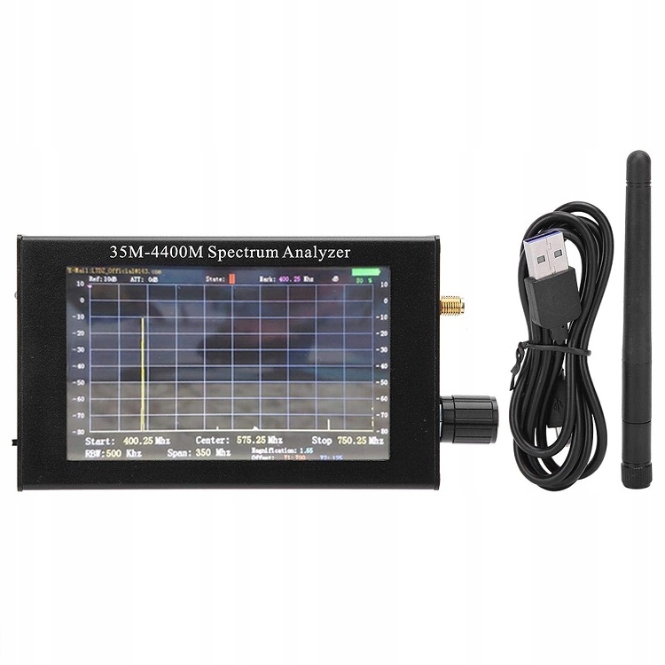 Analizator widma 35MHz - 4400MHz - Sklep, Opinie, Cena w Allegro
