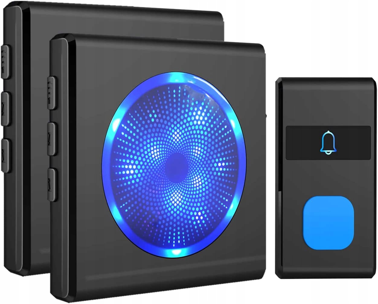 DZWONEK DO DRZWI BEZPRZEWODOWY 3 el. WODOODPORNY (Dzwonek do drzwi do domu bezprzewodowy) • Cena ...