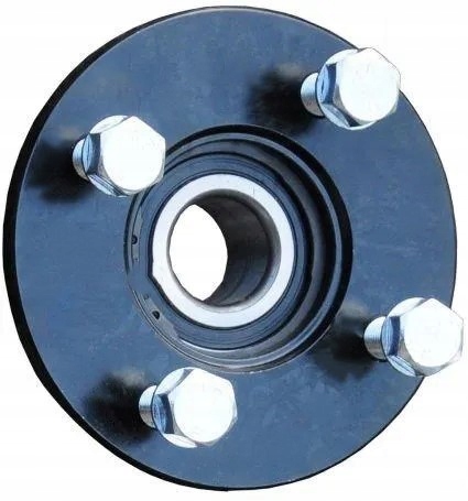 Piasta 4x100 łożysko 30x60x37 osi przyczepy - KPL • Cena, Opinie - Allegro