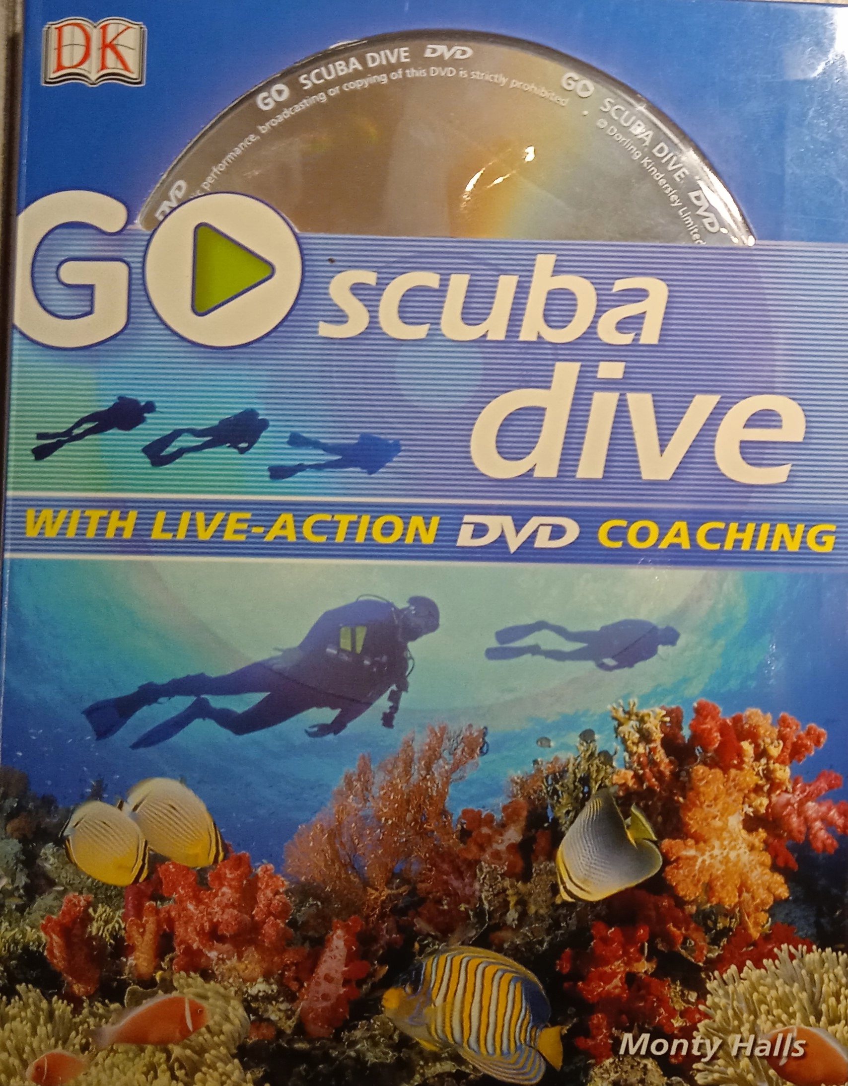 Go scuba dive + DVD, Monty Halls (13511398000) | Książka Allegro