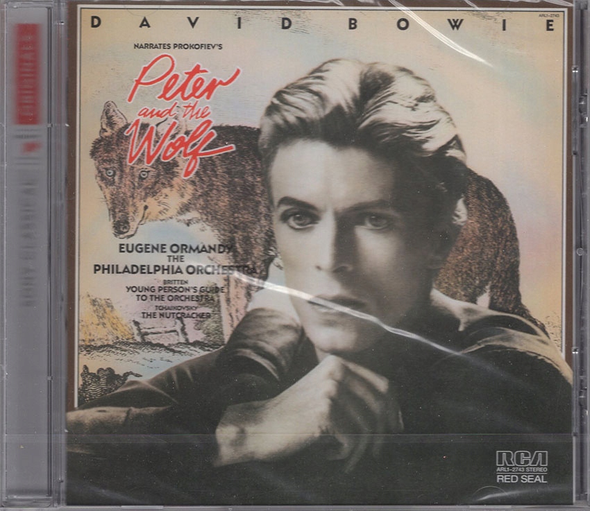 DAVID BOWIE NARRATES PROKOFIEVS PETER AND THE WOLF 12399526603 - Sklepy ...