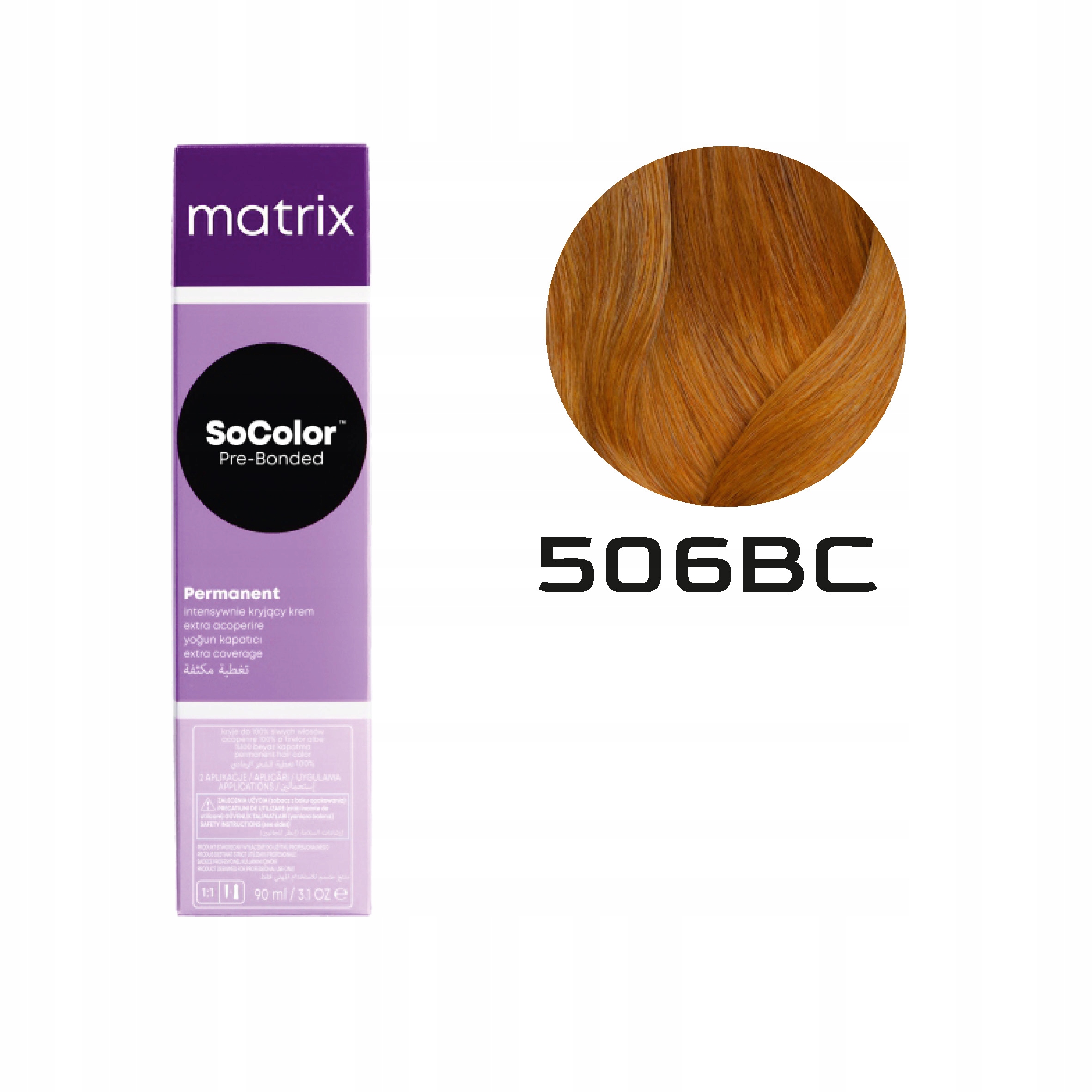 Matrix SoColor 506BC - Farba do włosów 90 ml (3474636978717) • Cena ...