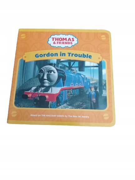 THOMAS & FRIENDS GORDON IN TROUBLE W. AWDRY Książki dla dzieci ...