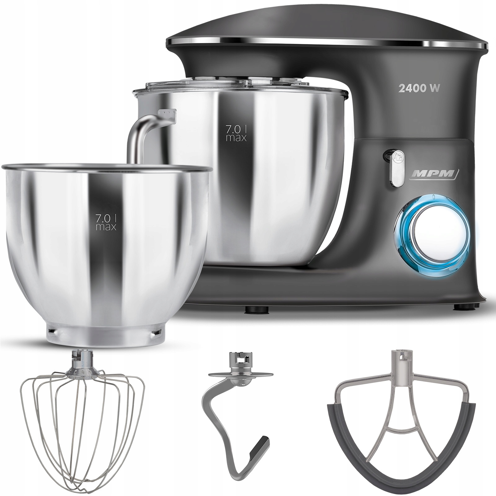 Kuchynský planetárny robot 2400W MPM MRK-23 - Allegro