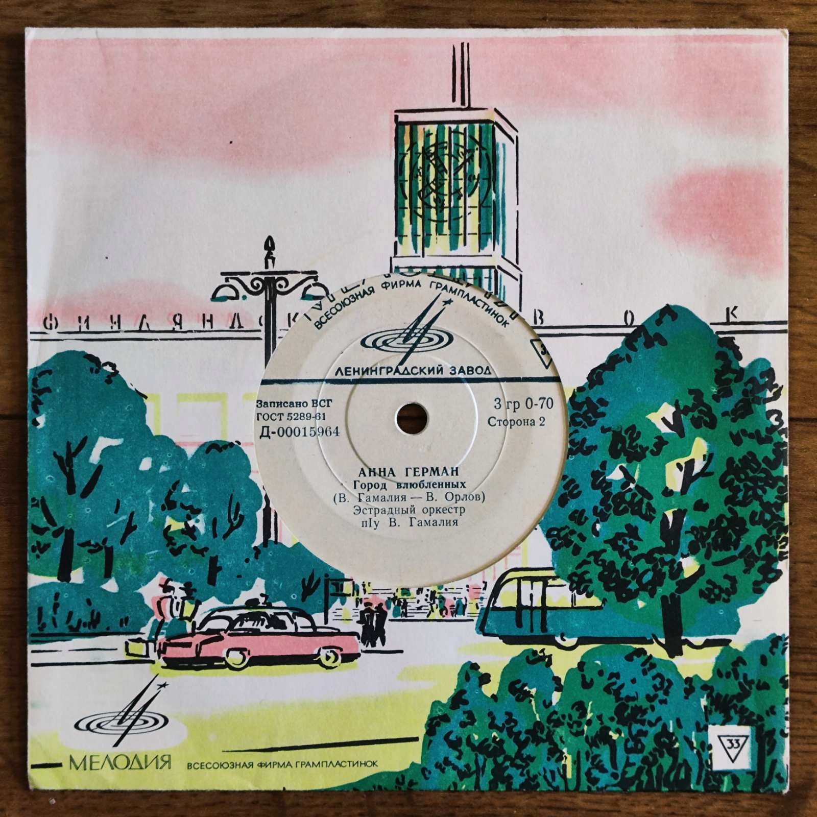 Anna German – Lyubimyy Moy = My Beloved 7" 17620182035 - Sklepy, Opinie ...