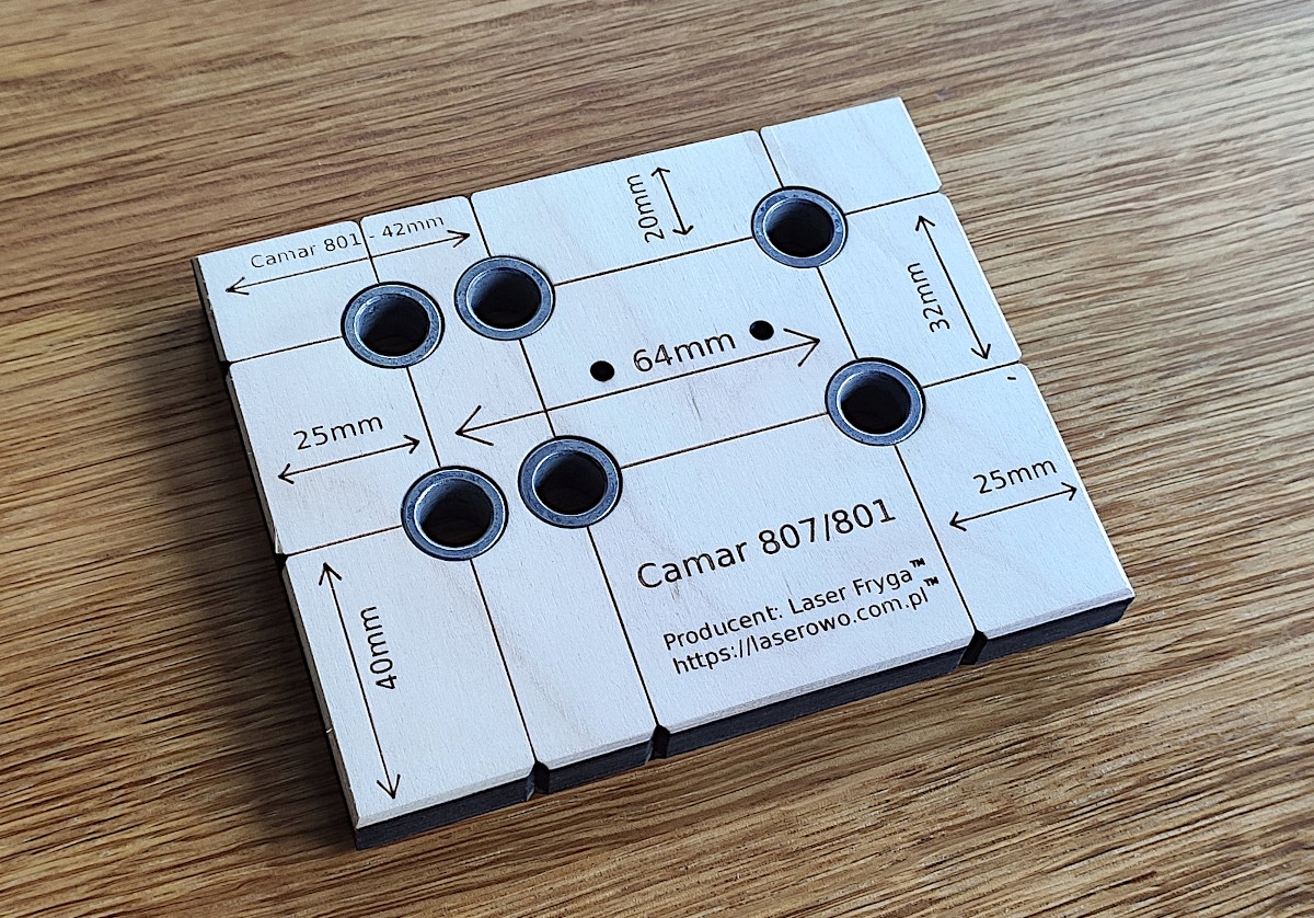 Szablon do zawieszek Camar 807/801 (5907038517263) • Cena, Opinie ...