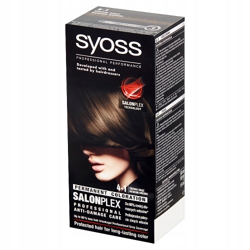 Syoss Permanent Coloration Farba do włosów trwale (9000100632744 ...