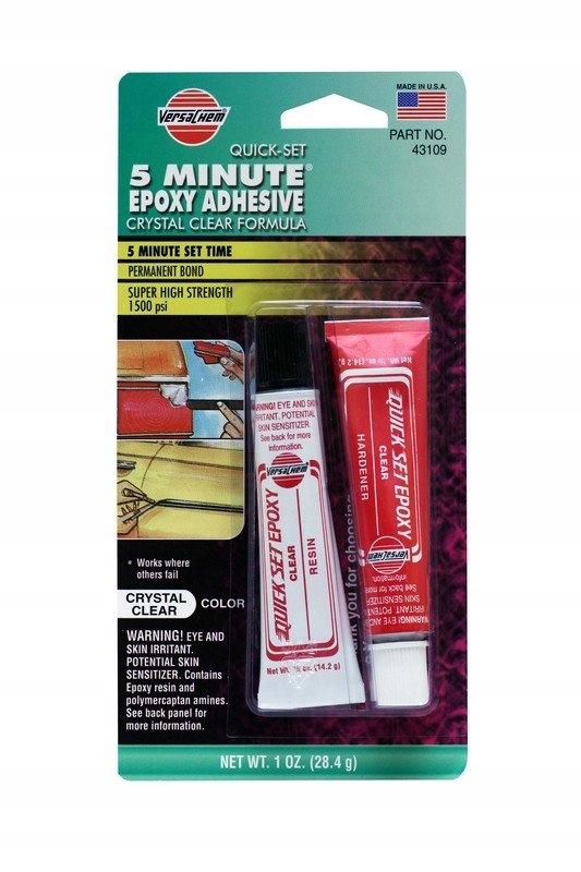 VERSACHEM PRZEZROCZYSTY KLEJ DWUSKŁADNIKOWY - 28g 5906534431097 za 12 ...