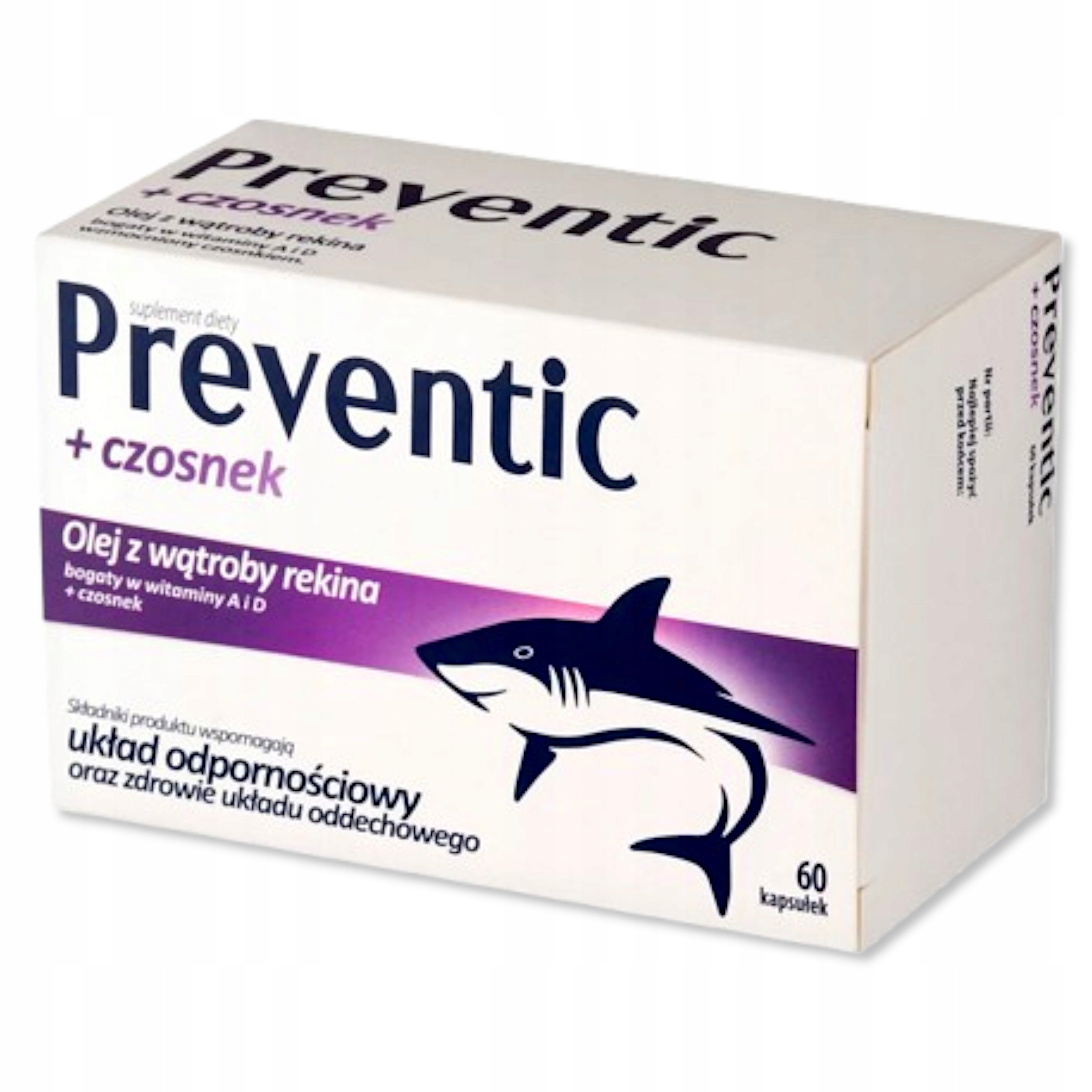 Preventic Edycja Specjalna 60 kapsułek 60 g suplement diety z olejem z ...