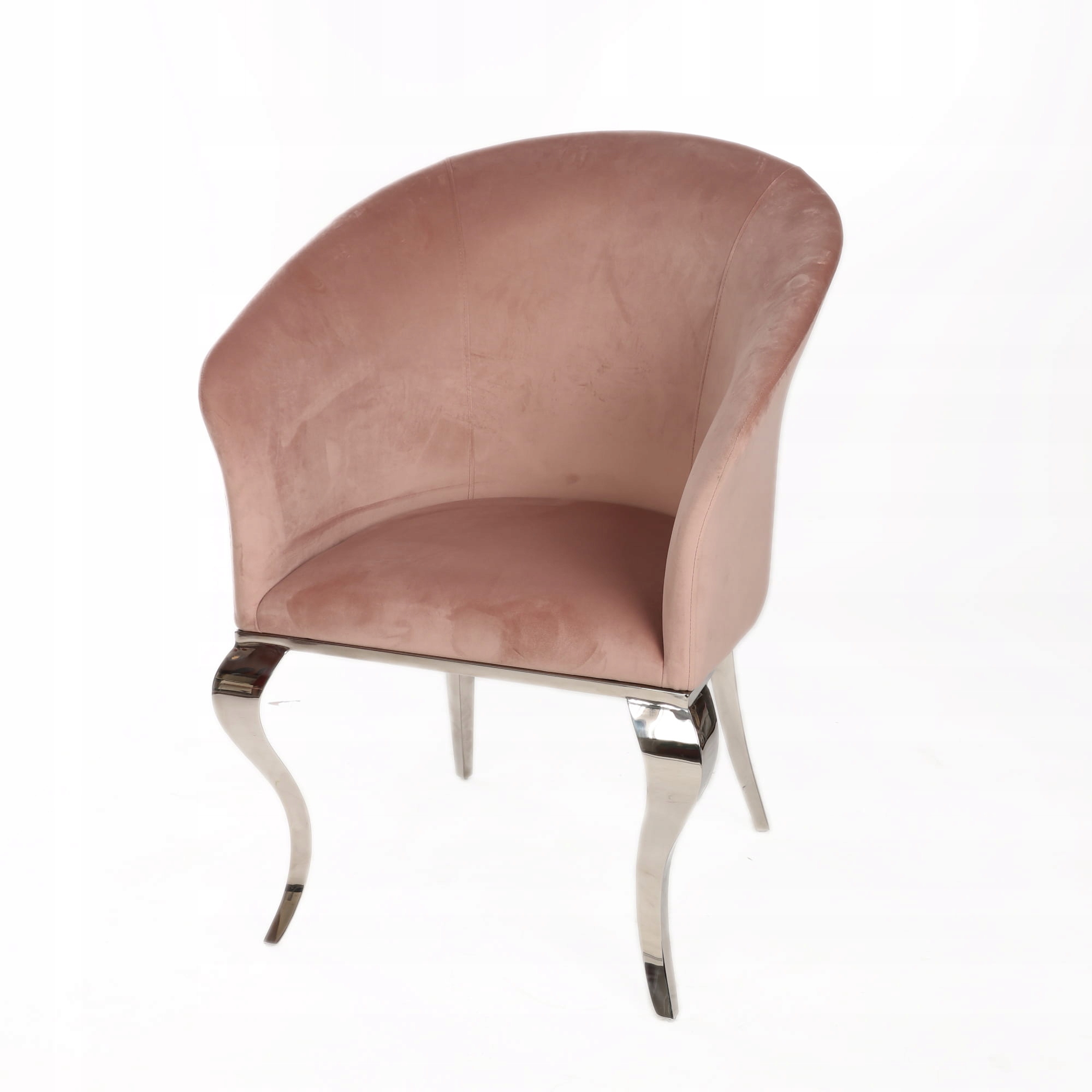 Nowoczesny Fotel Do Salonu Fotel Welurowy Różowy (E228OR) • Cena ...