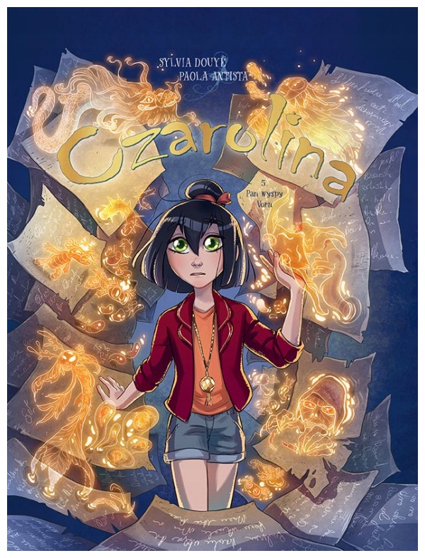 Czarolina Pan wyspy Vorn Tom 5 Sylvia Douyé (13174979357) | Komiks Allegro