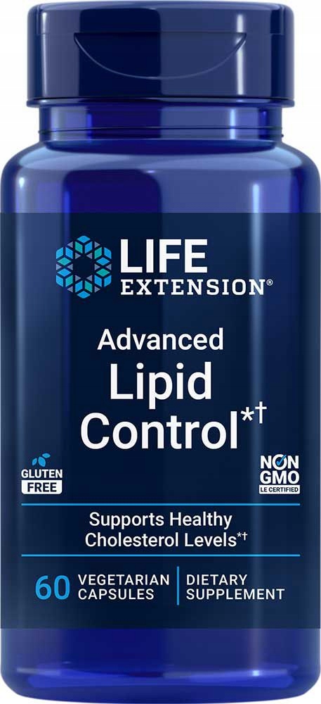Advanced Lipid Control Cholesterol Trójglicerydy 60 kaps Life Extension ...