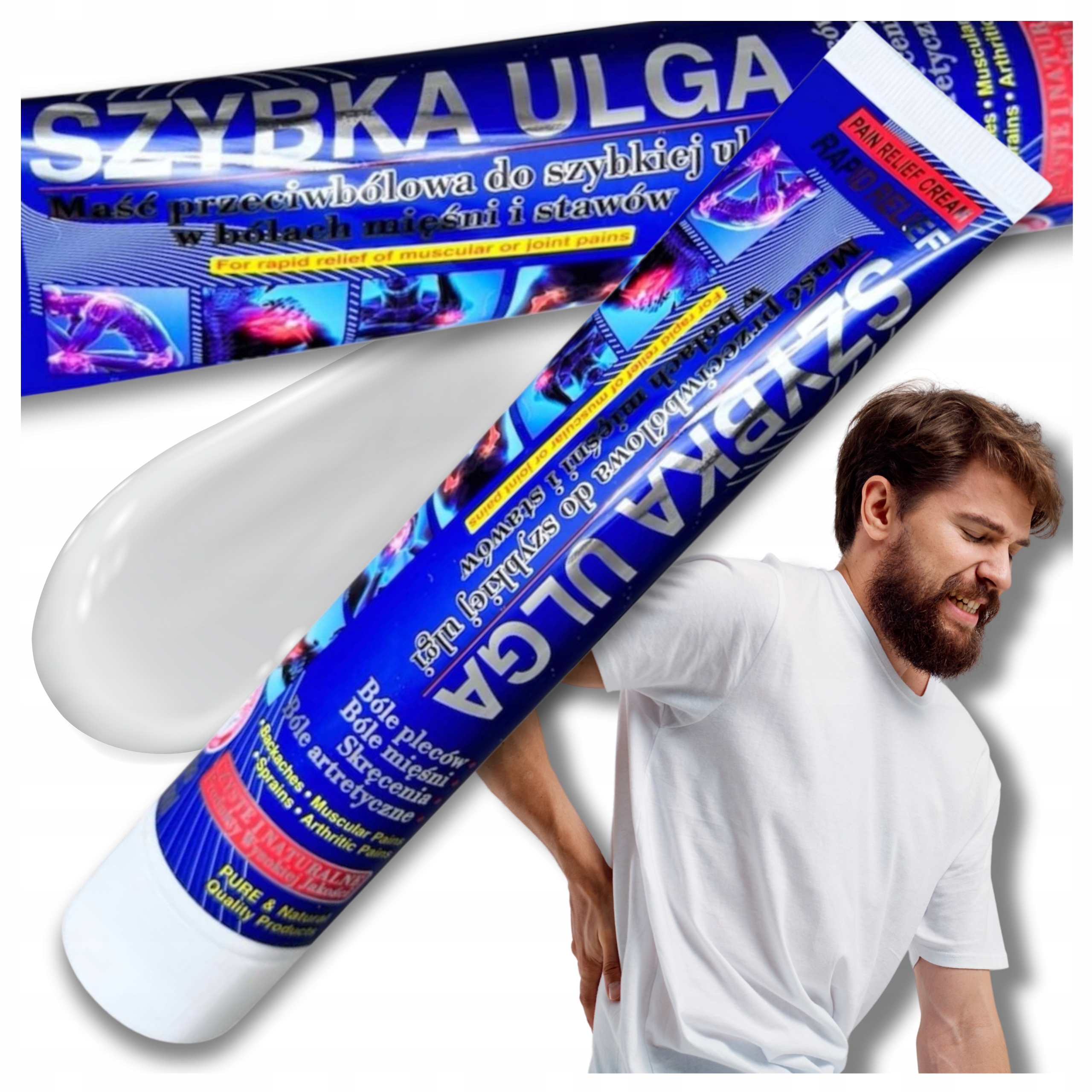 SZYBKA ULGA MAŚĆ PRZECIWBÓLOWA NA MIĘŚNIE I STAWY 110 ML (5902162347458 ...