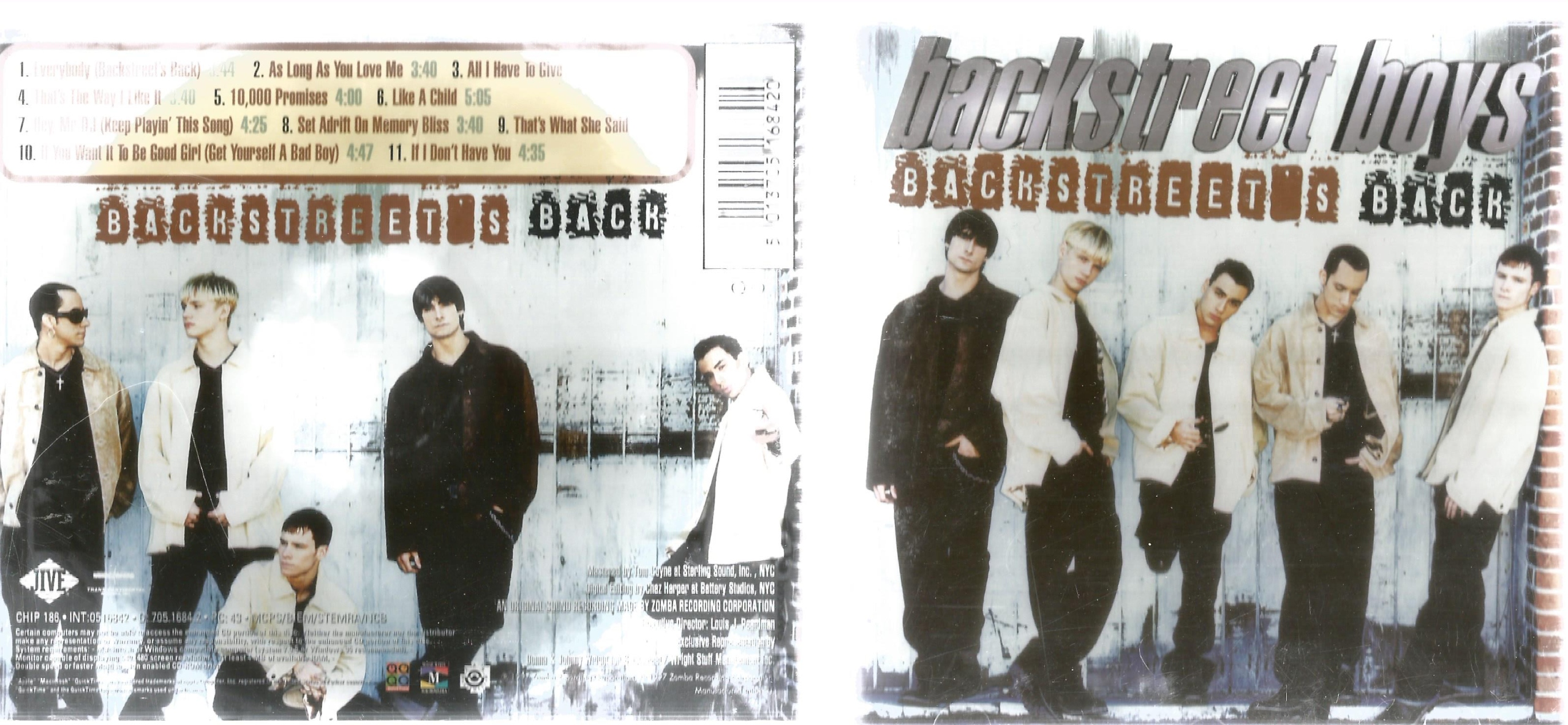 Płyta CD Backstreet Boys - Backstreet's Back 1997 I Wydanie ...