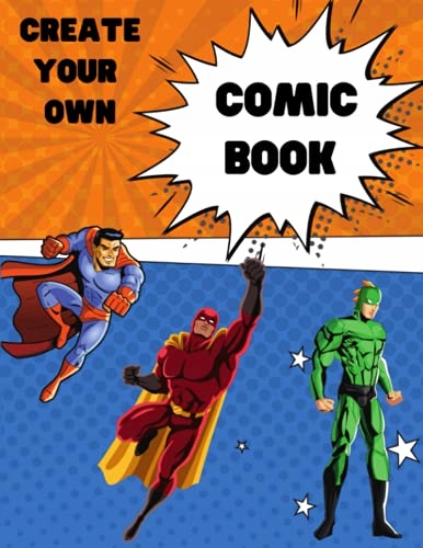 Fun Express Create Your Own Comic Book Activity Pads / Great for Party ...
