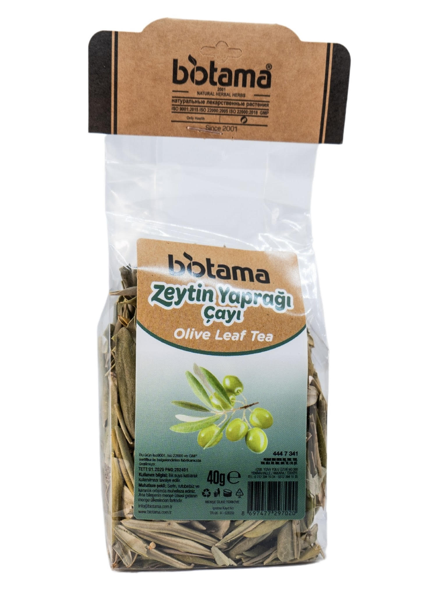 Olivové listy bylinný nálev Yapragi zeytin 40g, (8697477297020) • Ceny ...