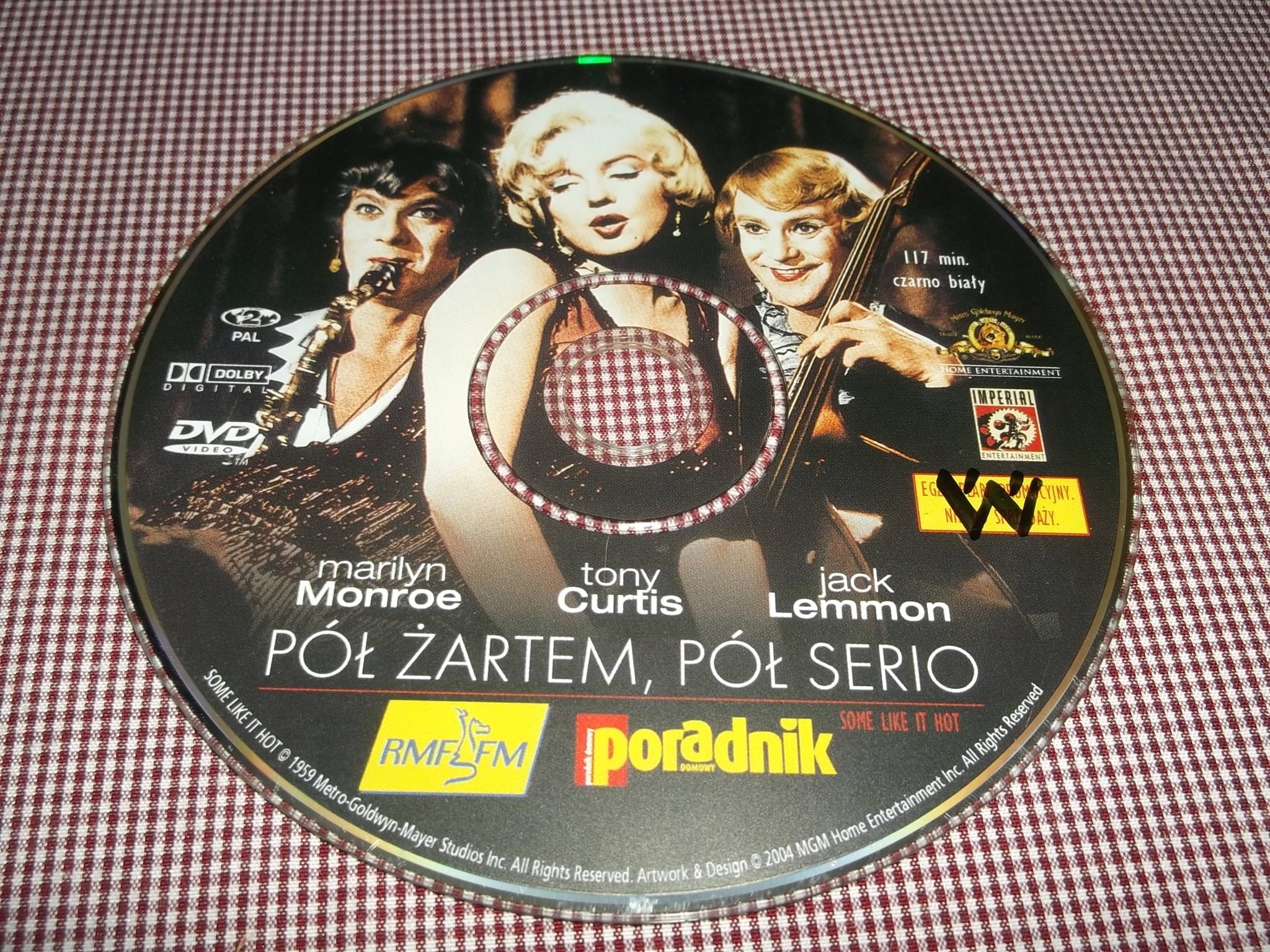 Pół żartem, pół serio płyta DVD 18194692651 - Sklepy, Opinie, Ceny w ...