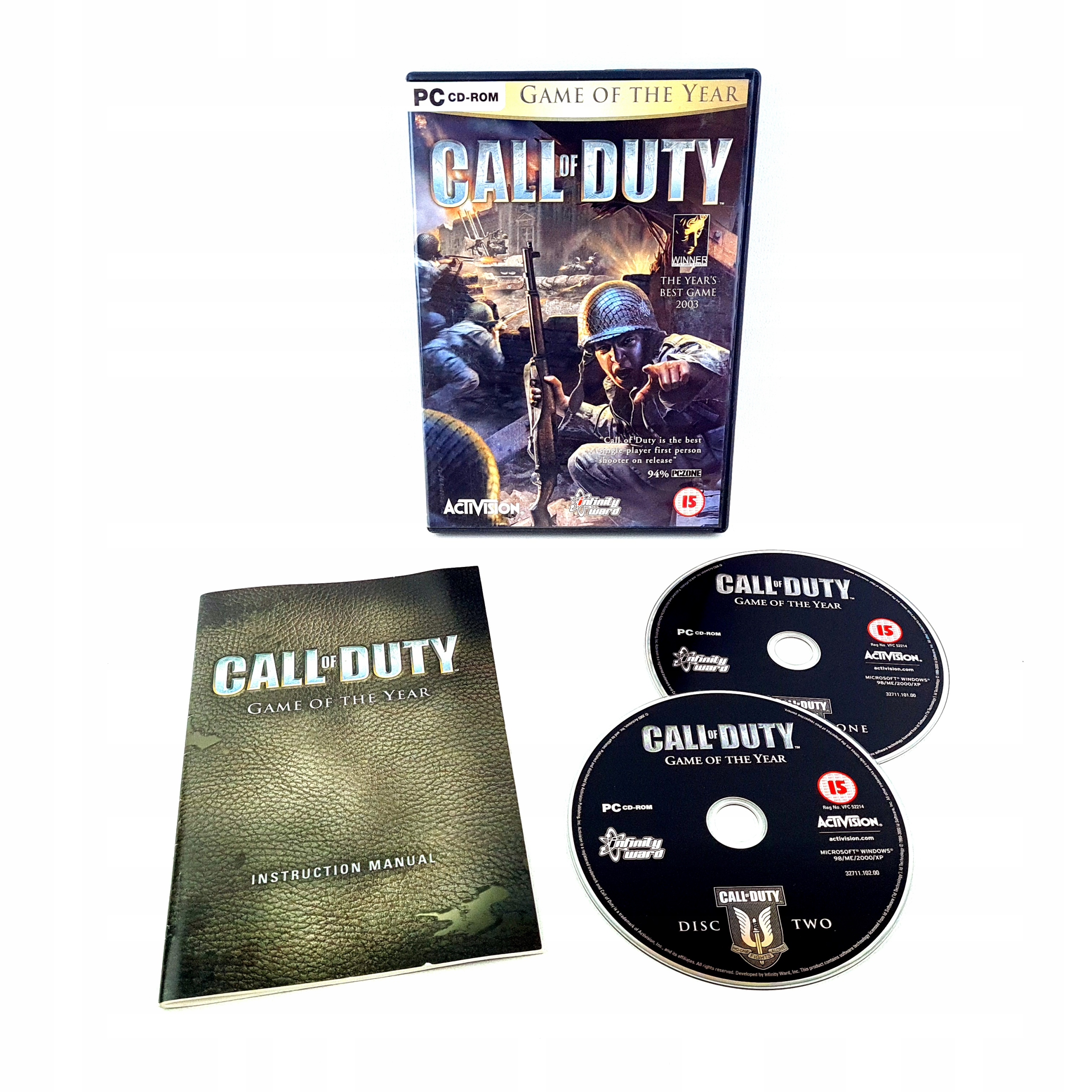 CALL OF DUTY 1 I PIERWSZA CZĘŚĆ COD PC - Stan: Używany - Sklepy, Opinie ...
