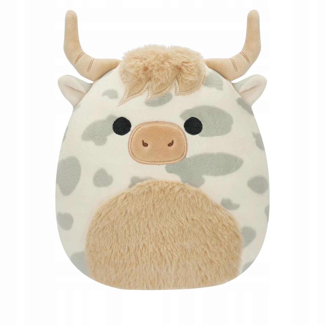 SQUISHMALLOWS MASKOTKA PLUSZAK KRÓWKA BORSA HIGHLAND COW 19CM (196566214095) • Cena, Opinie ...