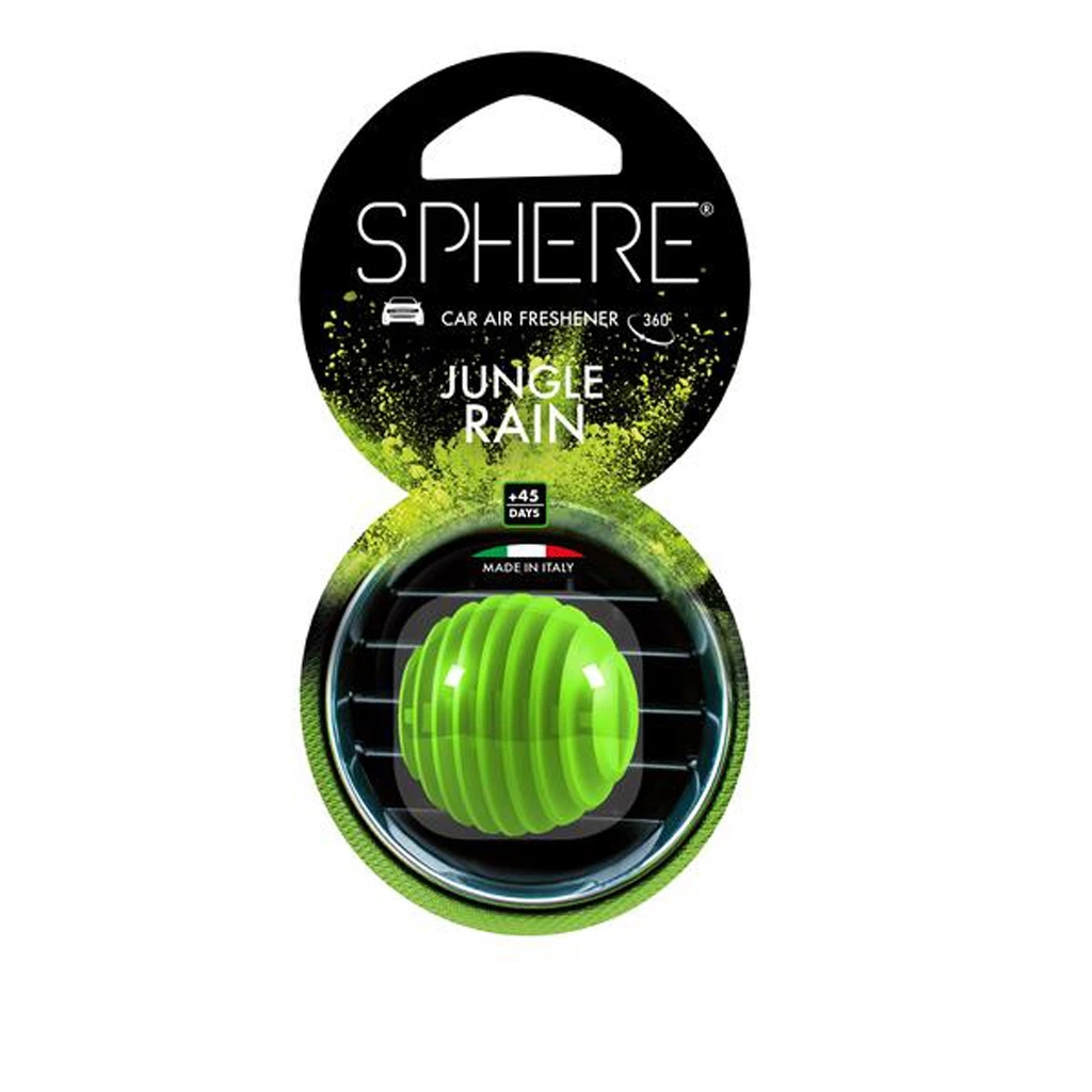 Osvěžovač vzduchu do auta LITTLE JOE SPHERE jungle rain, (7640186841139) • Ceny, Recenze - Allegro