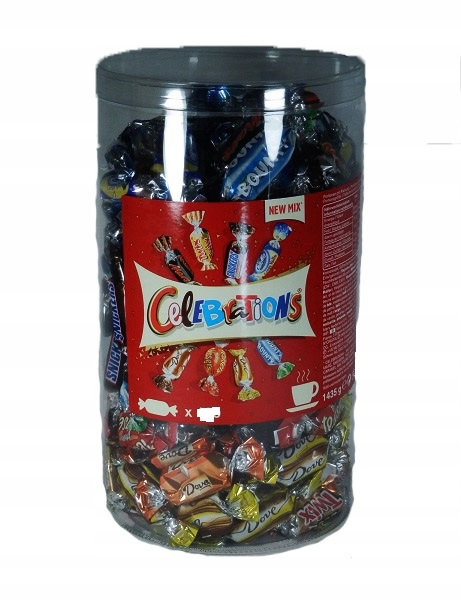 CUKIERKI CELEBRATIONS MIX cukierków Mars Twix duże (5000159500234 ...