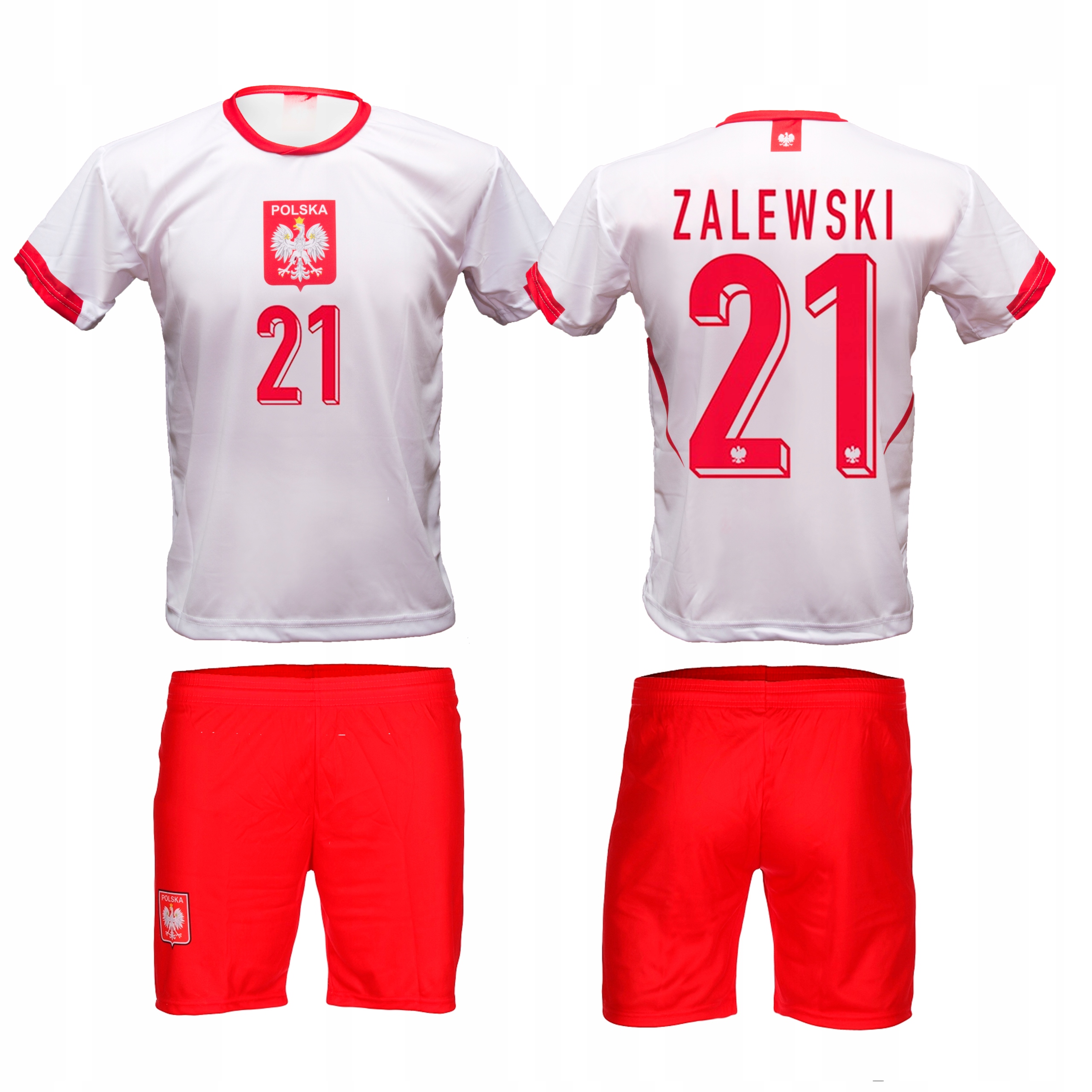 Komplet piłkarski na co dzień Reprezentacja Polski ReAn_Krk rozm. 158 ...